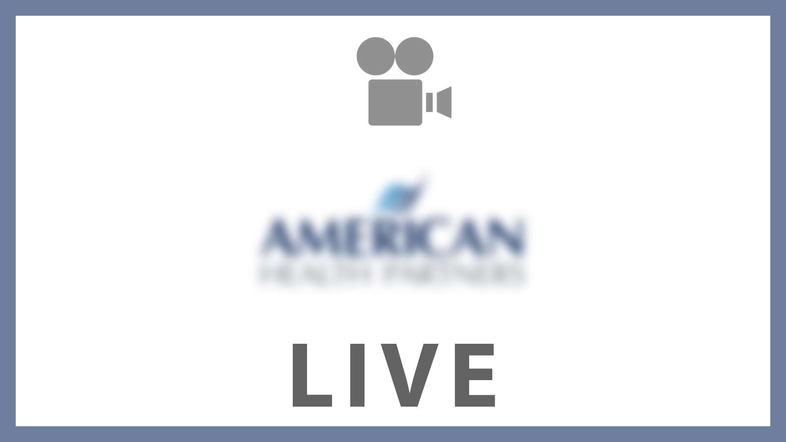 Live – American Health Partners